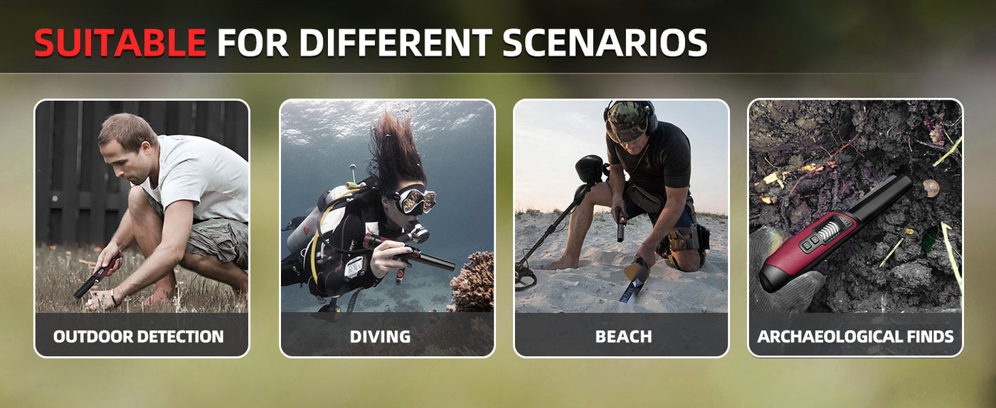 DR.ÖTEK MT6Pro Waterproof Metal Detector Pinpointer – Drotek Official