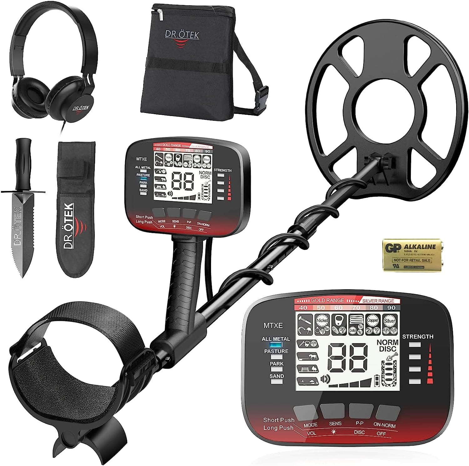 DR.ÖTEK MTXE Metal Detector for Adults and Kids – Drotek Official